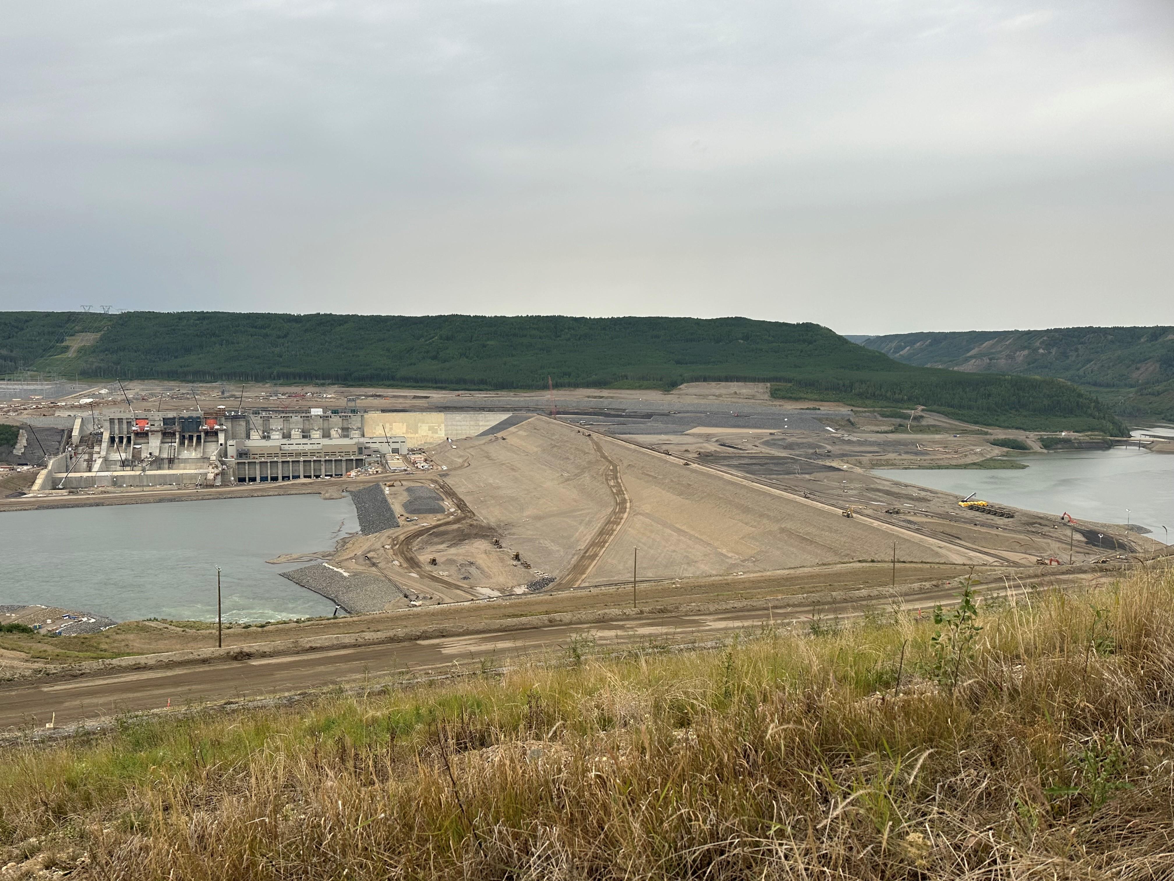 Site C earthfill dam complete – PJXM Prince George