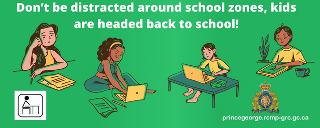 Back-to-school speed zone campaign numbers… – PJXM Prince George