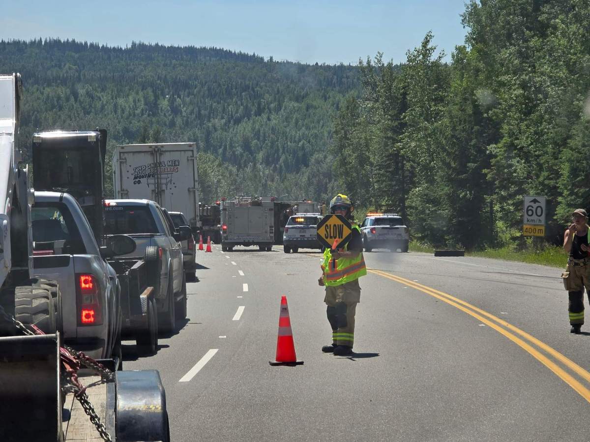 🆕 🟢 Open – Highway 97 is CLOSED south of Prince George near Hixon ...